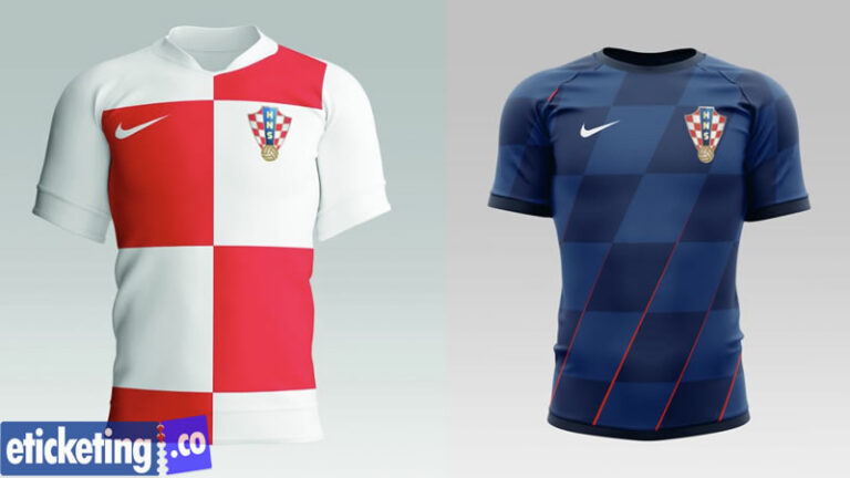 Croatia vs Italy Tickets: UEFA Euro 2024 Croatia's Jerseys