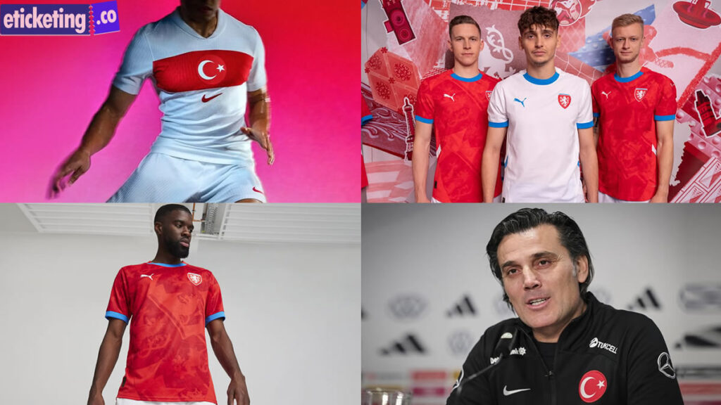 Czechia vs Turkiye Tickets: Euro 2024 Kit’s Designs for Czechia