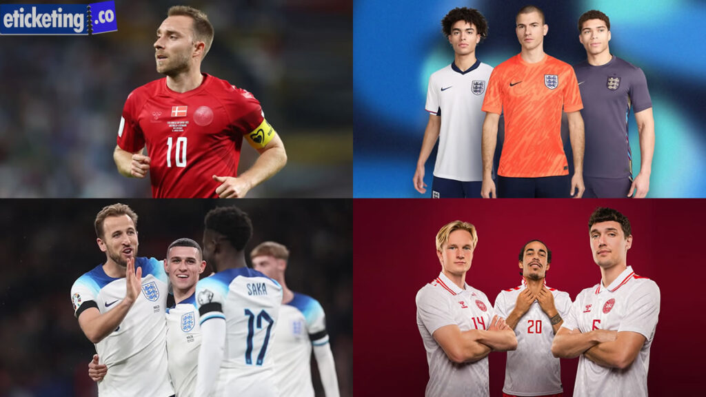 Denmark vs England Tickets: Euro Cup 2024 Christian Eriksen's