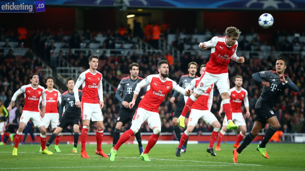 Champions League Final Mount: Arsenal vs Bayern - Quarter-Final