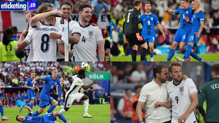 England vs Slovenia Tickets: At Euro Cup 2024 England Unveils