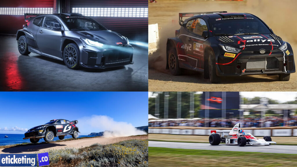 Toyota's Diverse Lineup at the Goodwood Festival of Speed 2024