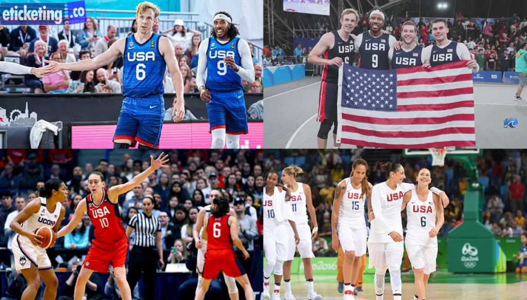 Paris 2024: USA Olympic Men’s Basketball 3x3 Team Aims for Gold, Women ...