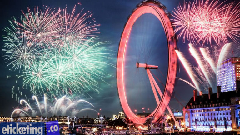 London New Year Eve Fireworks: Magic of London NYE Fireworks