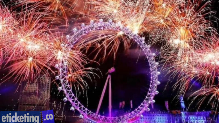 London New Year Eve Fireworks: Magic of London NYE Fireworks