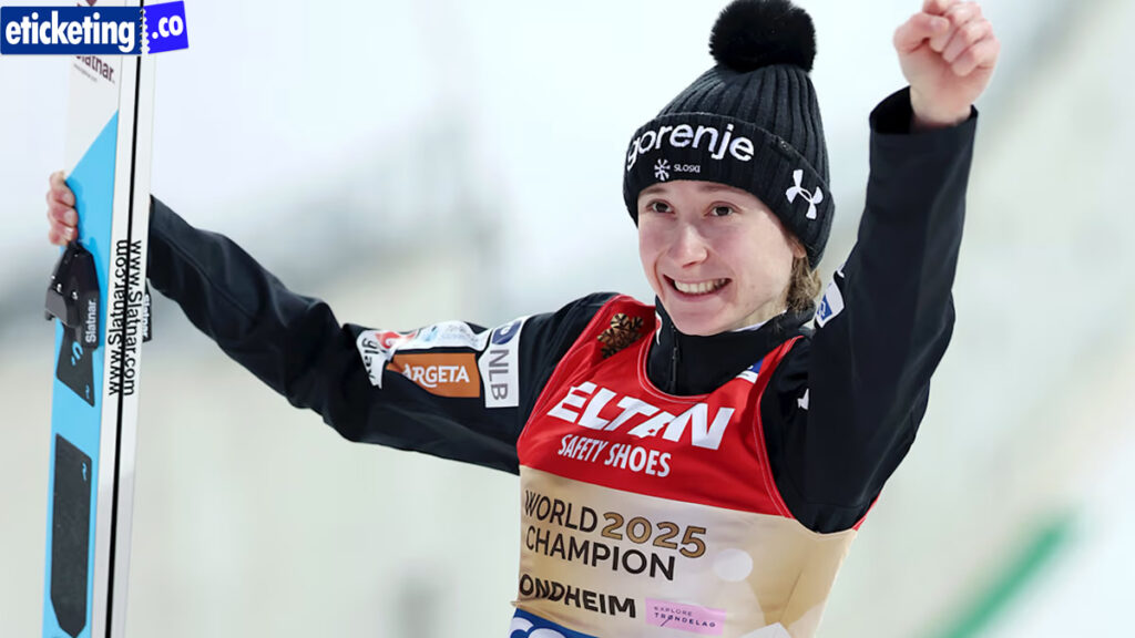 Winter Olympic 2026: Nika Prevc sets Olympic Ski Jumping record after securing World Cup
