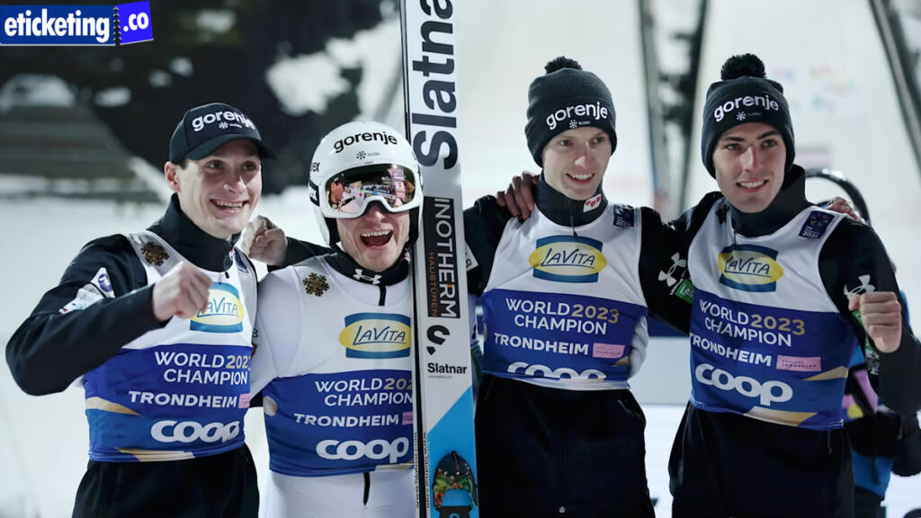 Winter Olympic 2026: Slovenia dominates to defend Olympic Ski Jumping ...