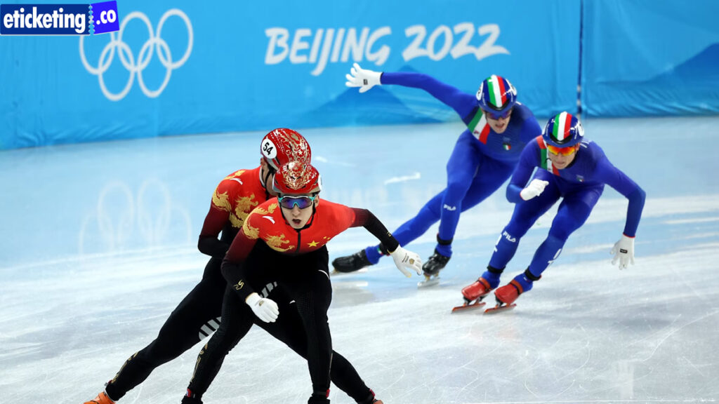 Winter Olympic 2026: Teams race in Olympic Short Track Speed Skating ...