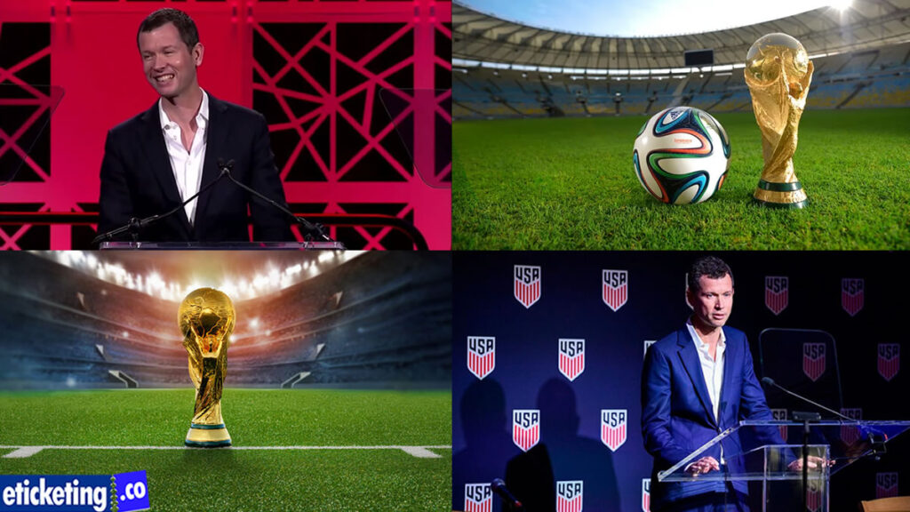 Football World Cup 2026 Tickets: JT Batson says the World Cup