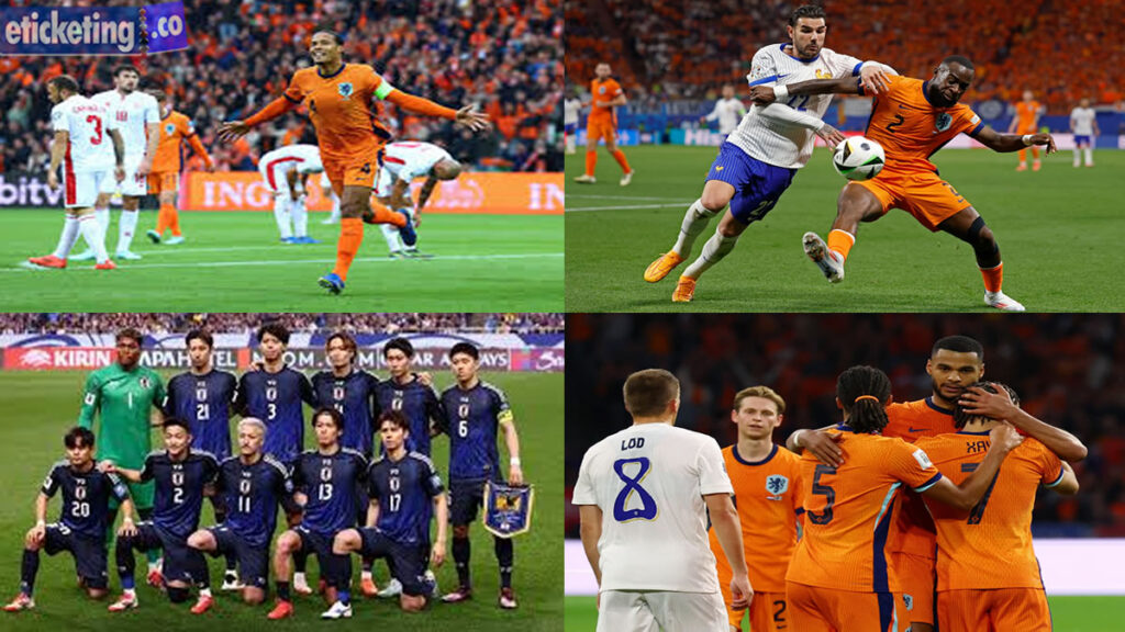Netherlands vs japan: Netherlands Take On Japan in FIFA World