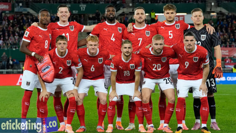 Austria vs Jordan Tickets: Rising World Cup Dreams Face Elite European ...