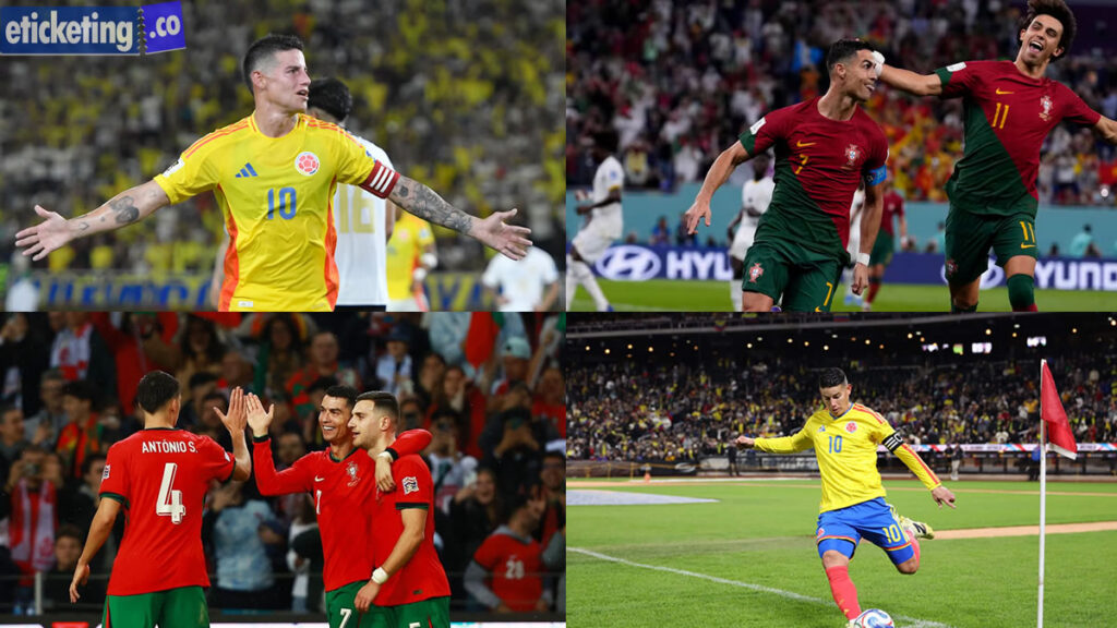 Colombia Vs Portugal Tickets: James Rodriguez World Cup Hopes in ...