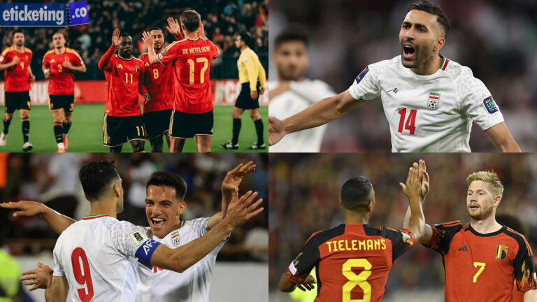 Belgium vs Iran Tickets: Belgium national team failed to beat Egypt in ...